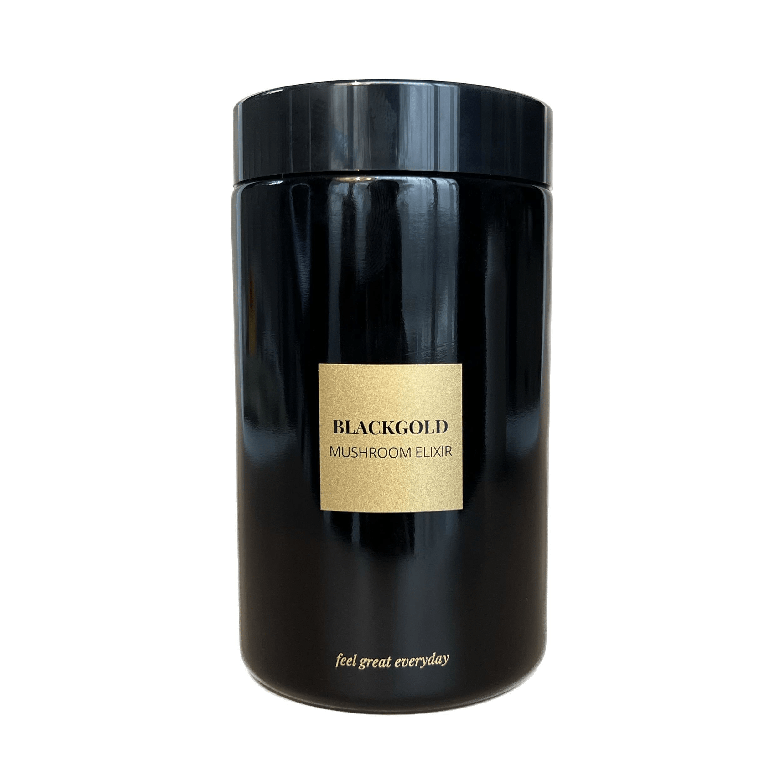 Blackgold Glass Jar – Blackgold Elixir Australia